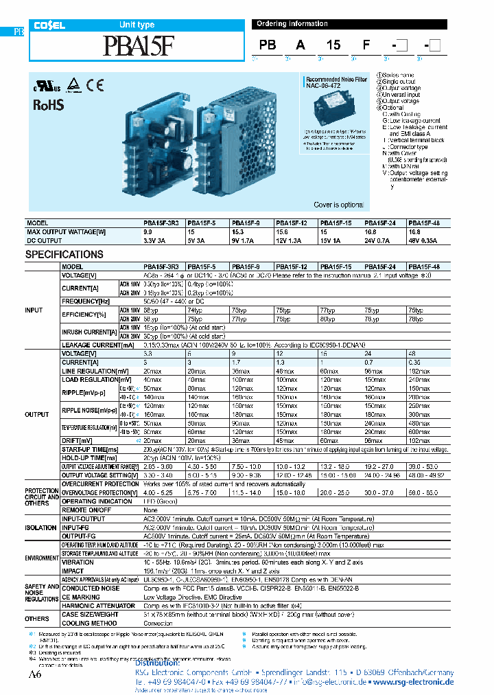 PBA15F-24_2841969.PDF Datasheet Download --- IC-ON-LINE