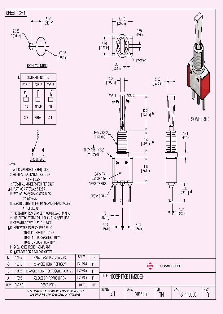 100SP1T6B11M2QEH_2844962.PDF Datasheet Download --- IC-ON-LINE