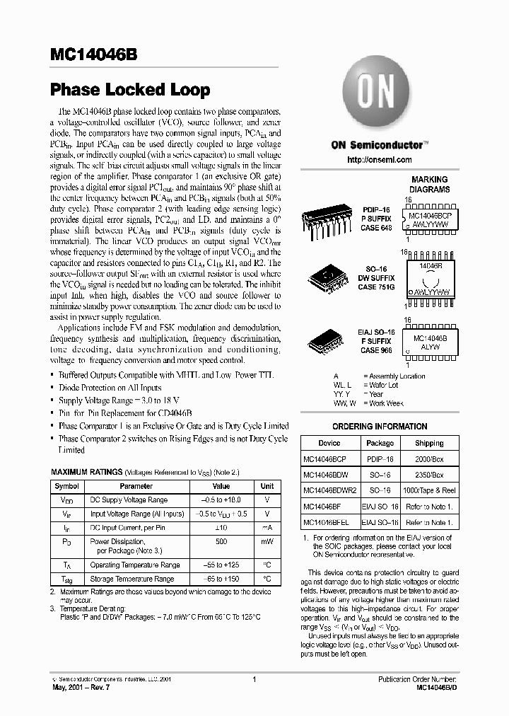MC14046B-D_2963650.PDF Datasheet Download --- IC-ON-LINE