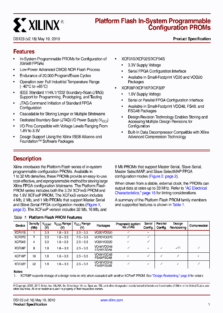 DS123_3010018.PDF Datasheet Download --- IC-ON-LINE