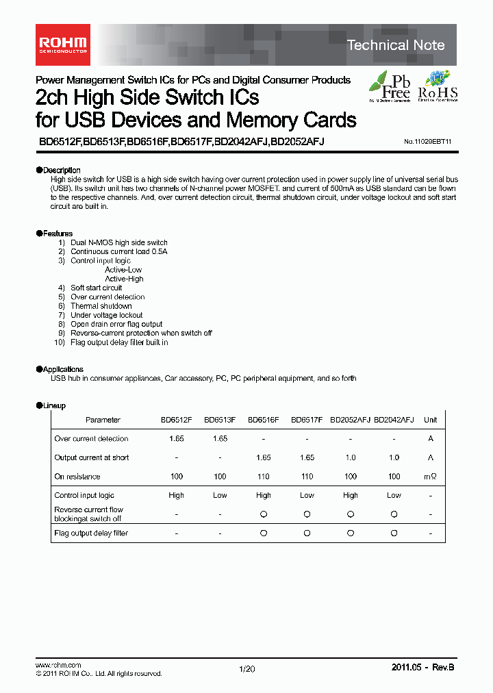BD6512F_3128805.PDF Datasheet Download --- IC-ON-LINE