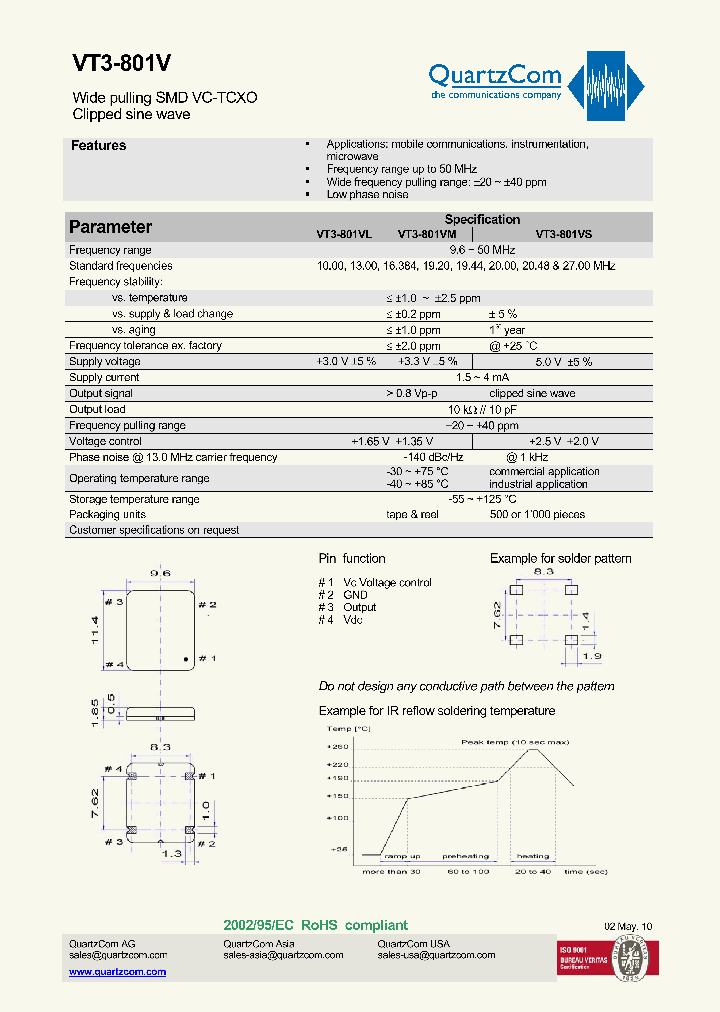VT3-801VL_3142920.PDF Datasheet Download --- IC-ON-LINE