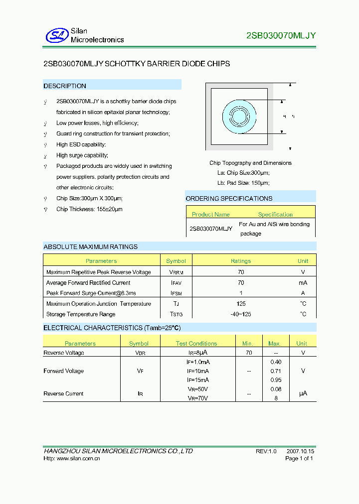 2SB030070MLJY_3224886.PDF Datasheet Download --- IC-ON-LINE