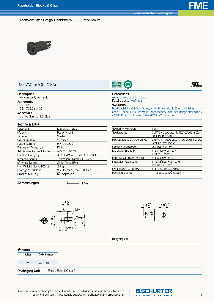 FME_3371000.PDF Datasheet Download --- IC-ON-LINE