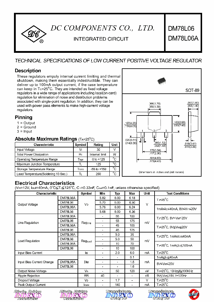 DM78L06A_3511896.PDF Datasheet Download --- IC-ON-LINE