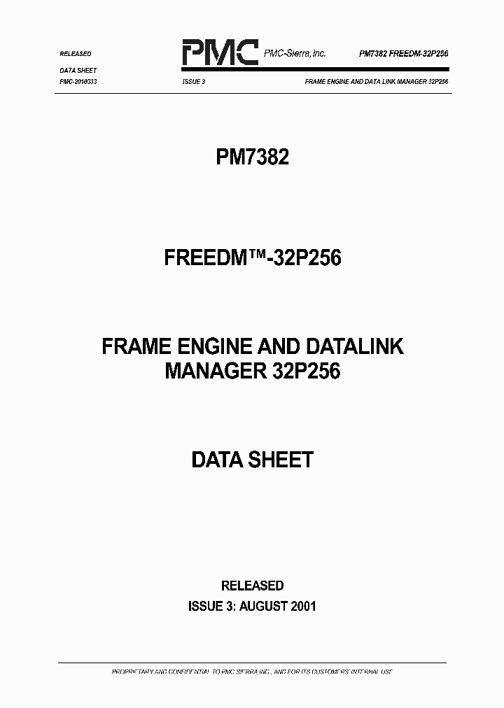 PM7382-PI_3601136.PDF Datasheet Download --- IC-ON-LINE