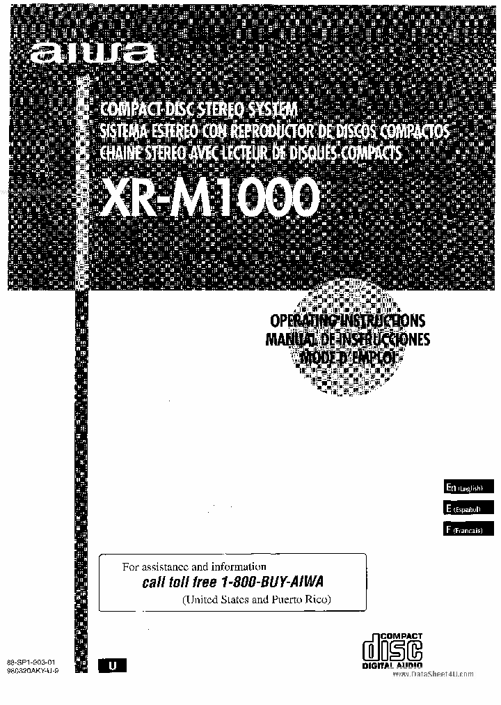 XR-M1000_3640762.PDF Datasheet Download --- IC-ON-LINE