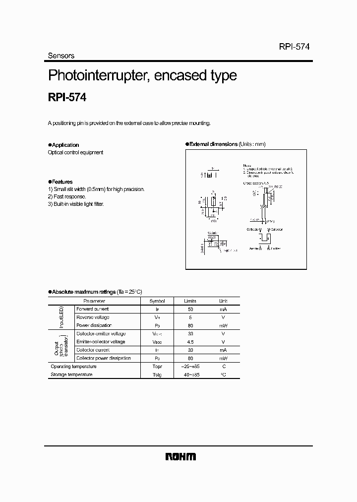 RPI-574_3698643.PDF Datasheet Download --- IC-ON-LINE