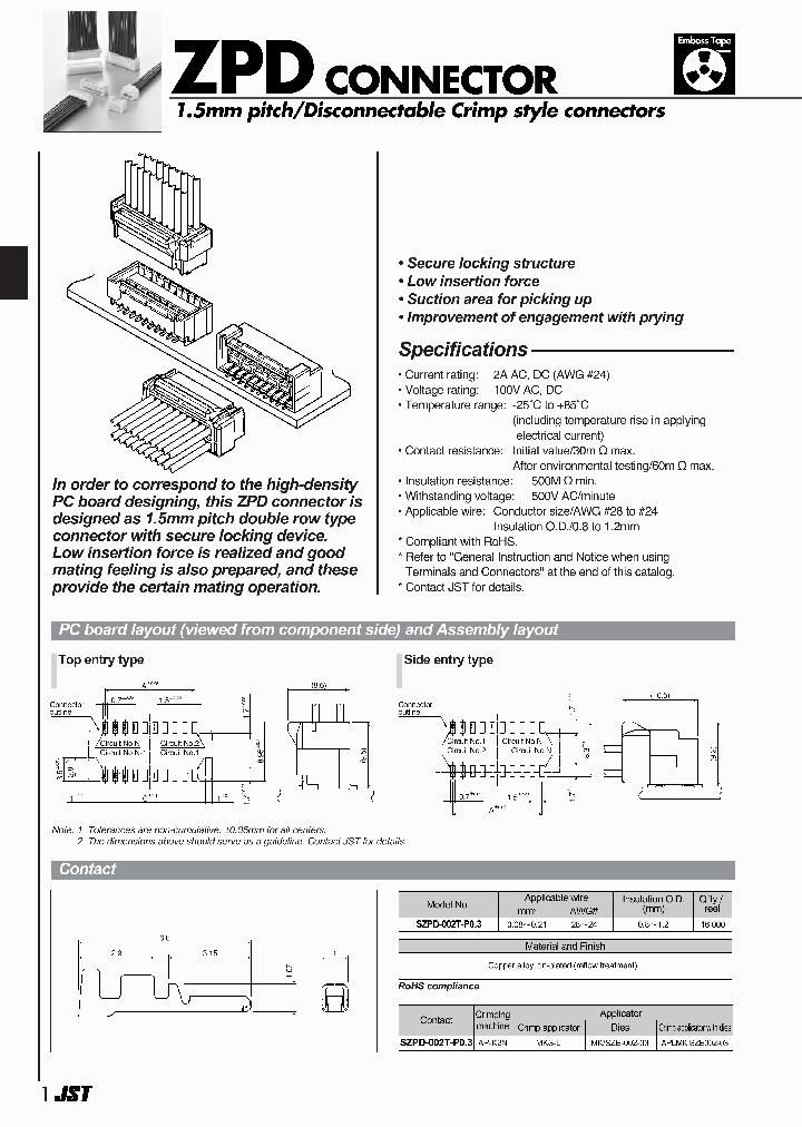 ZPDR-12V-S_3760144.PDF Datasheet Download --- IC-ON-LINE