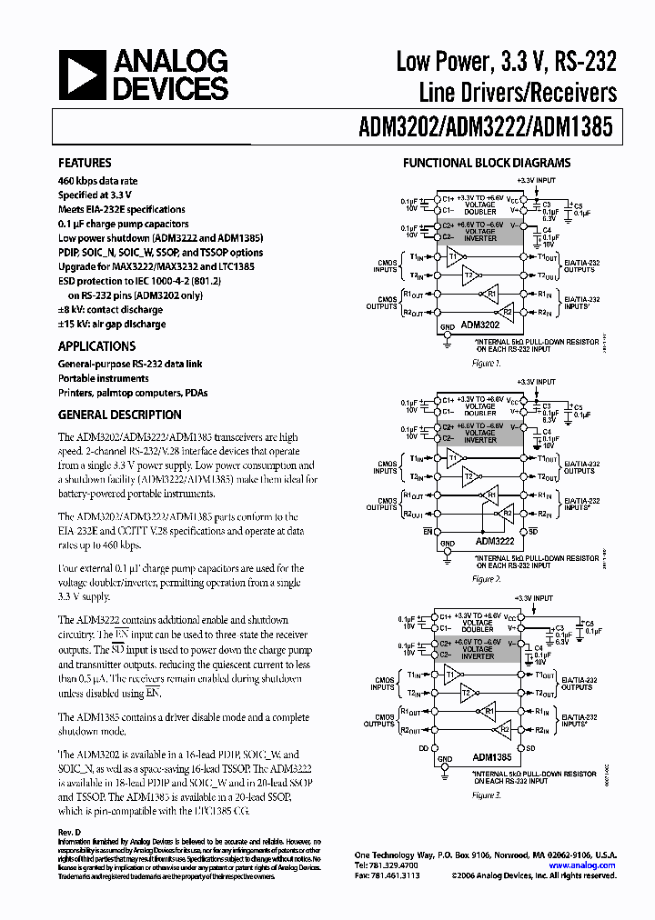 ADM3202ARNZ-REEL_3794350.PDF Datasheet Download --- IC-ON-LINE