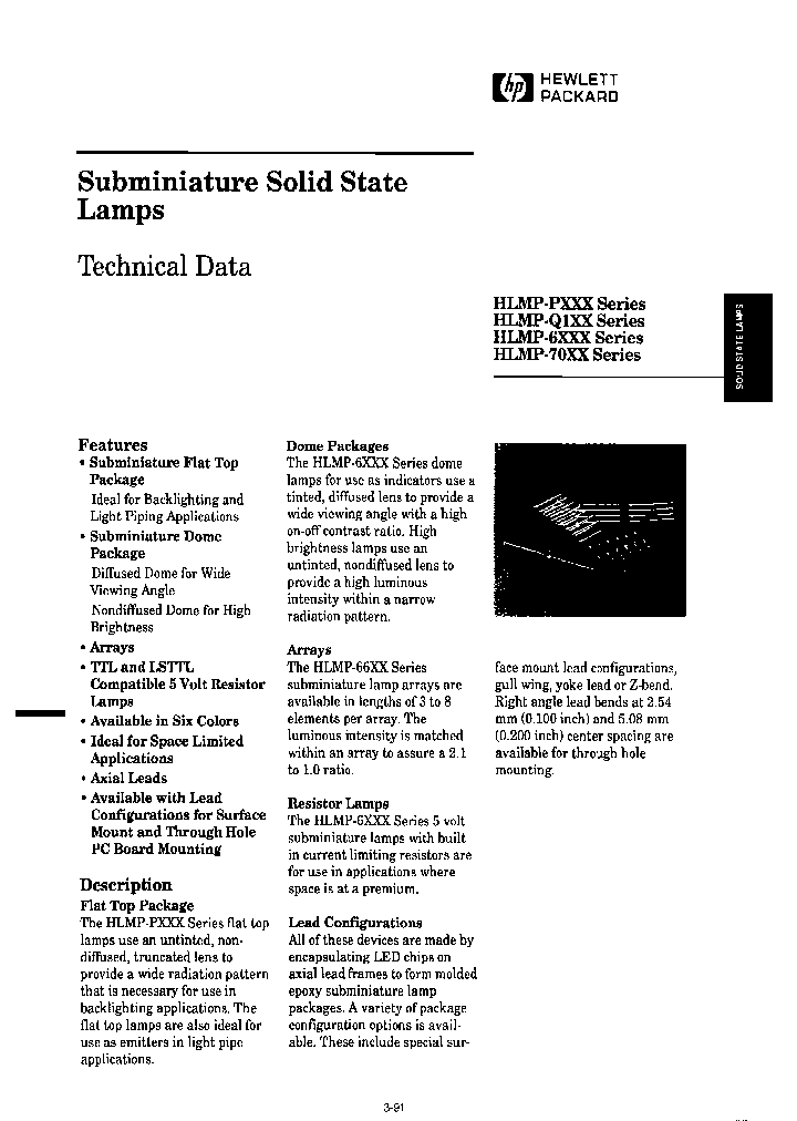 HLMP-P005-1S1_3838670.PDF Datasheet Download --- IC-ON-LINE