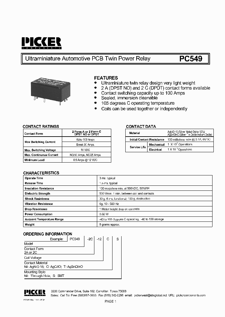 PC5492C-12CS_3867270.PDF Datasheet Download --- IC-ON-LINE