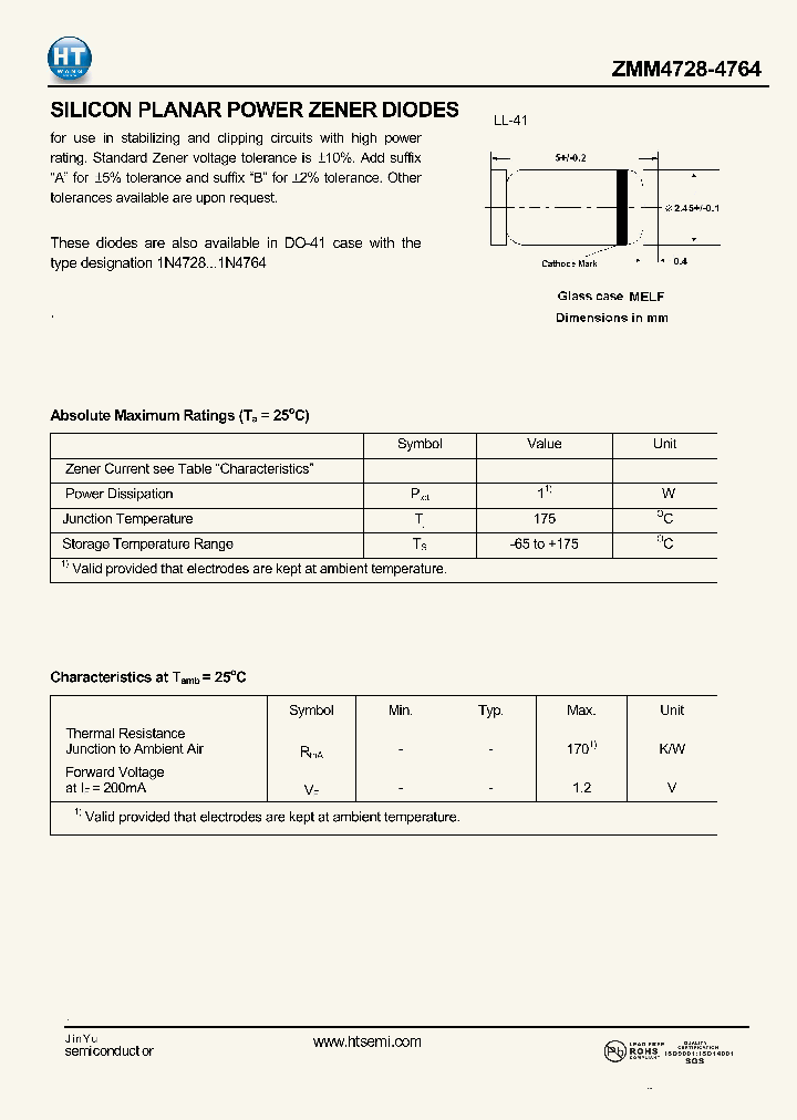 ZM4760_4209594.PDF Datasheet Download --- IC-ON-LINE