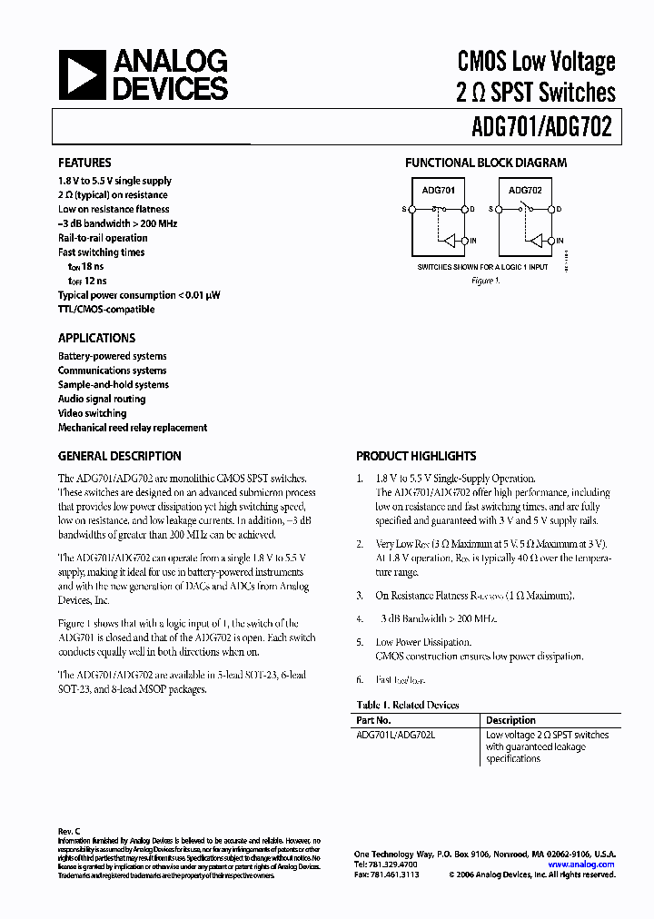 ADG702BRMZ-REEL7_4185452.PDF Datasheet Download --- IC-ON-LINE