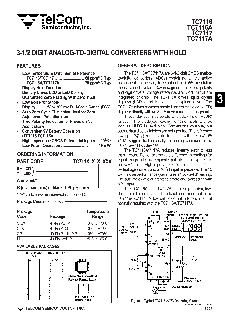 TC7116CPL_4381247.PDF Datasheet Download --- IC-ON-LINE