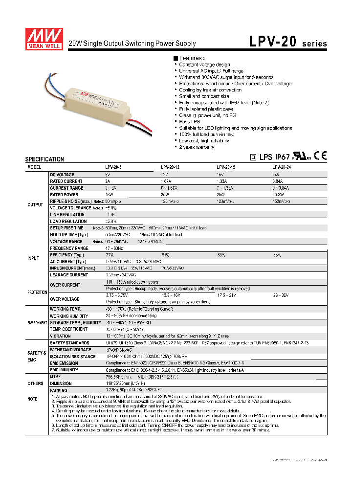 LPV-2011_4414050.PDF Datasheet Download --- IC-ON-LINE