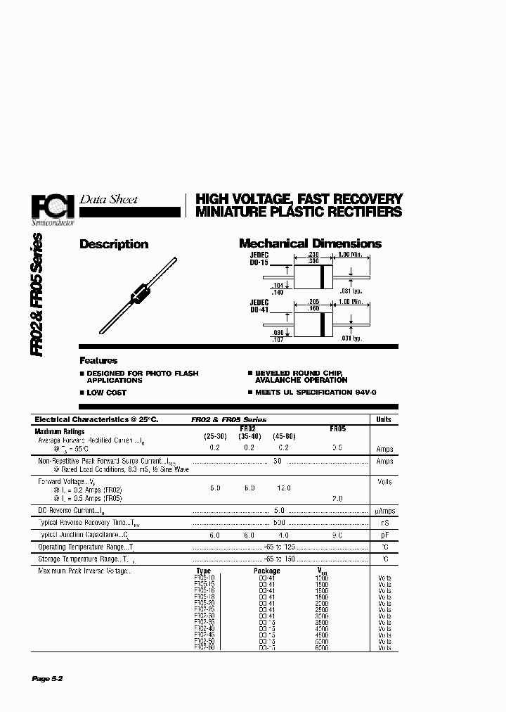 FR02-60_4438550.PDF Datasheet Download --- IC-ON-LINE