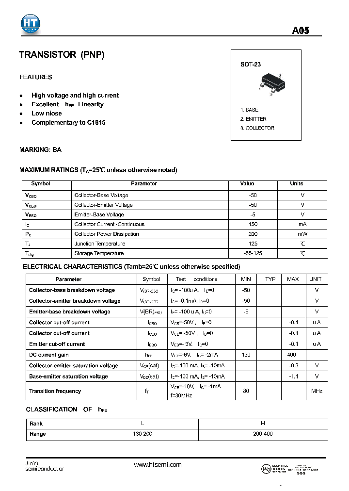 A1015_4471836.PDF Datasheet Download --- IC-ON-LINE