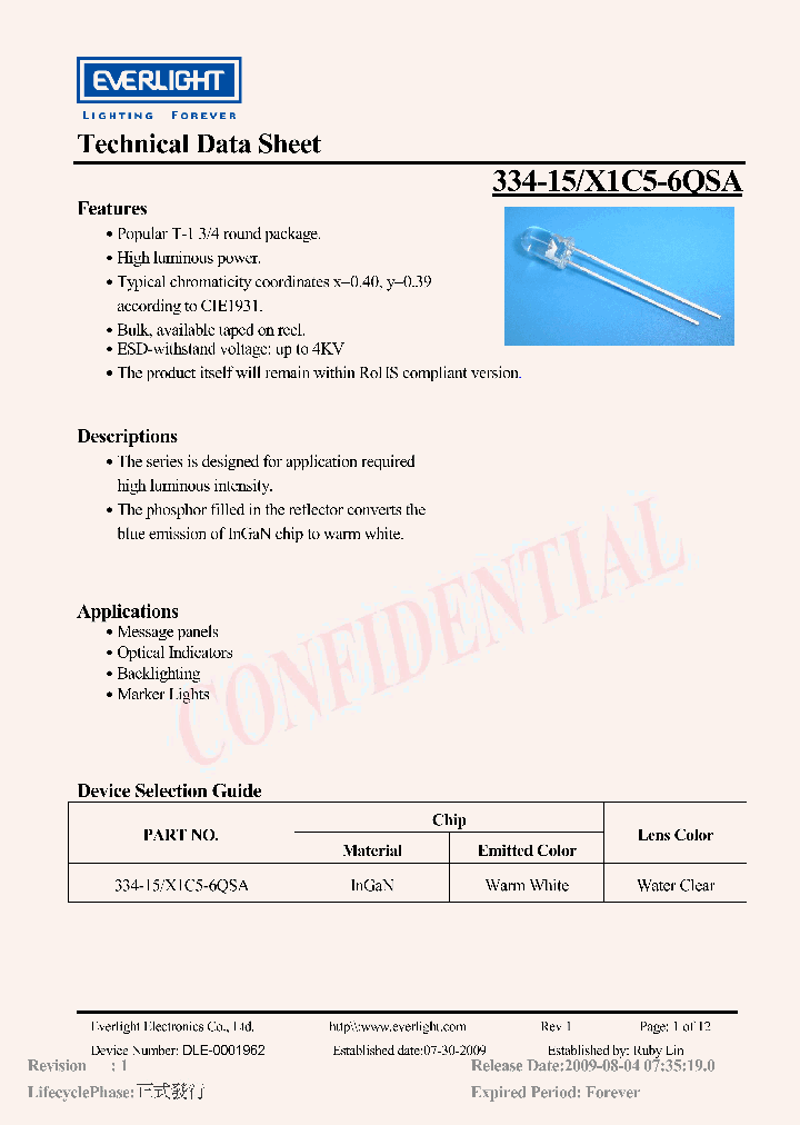 334-15-X1C5-6QSA_4474574.PDF Datasheet Download --- IC-ON-LINE