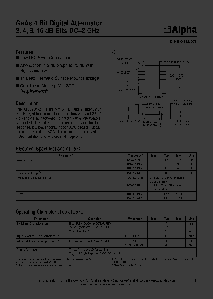 AT002D4-31_4531783.PDF Datasheet Download --- IC-ON-LINE