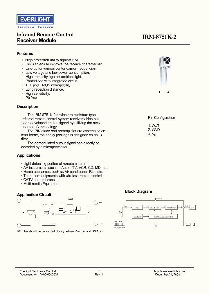 IRM-8751K-2_4547910.PDF Datasheet Download --- IC-ON-LINE