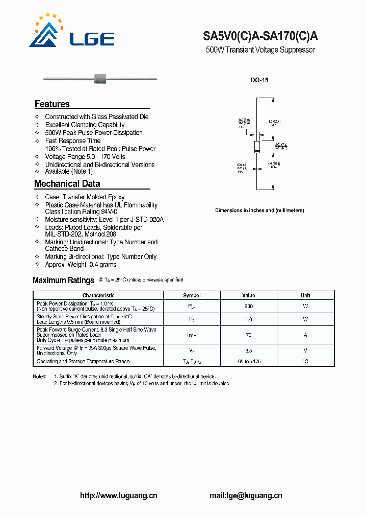 SA10_4564699.PDF Datasheet Download --- IC-ON-LINE