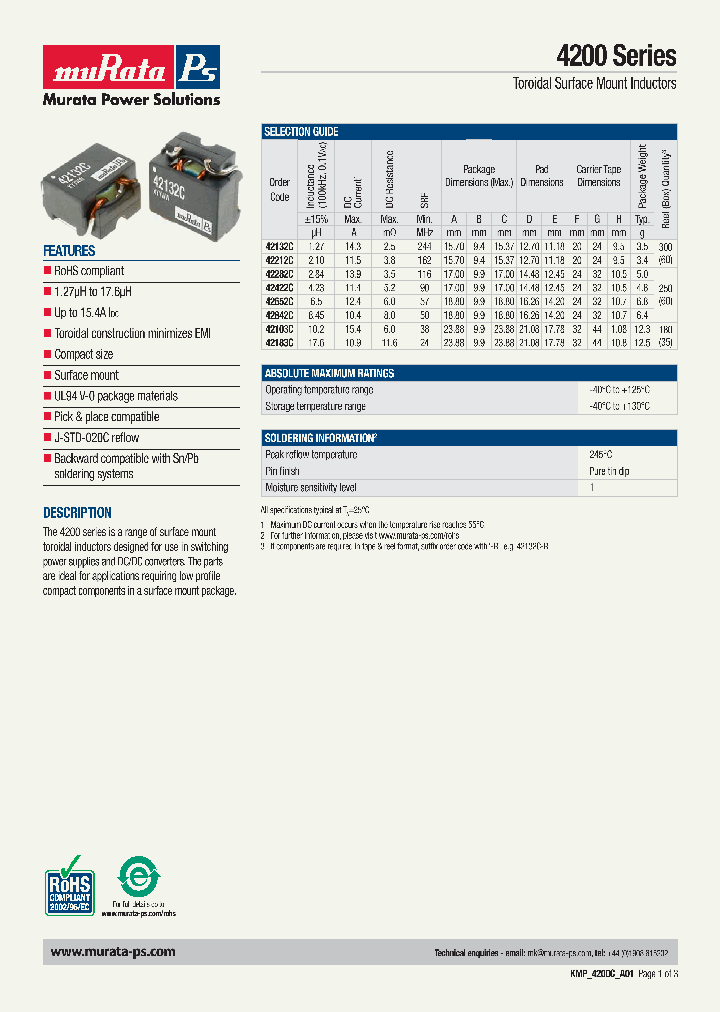 42652C_4621695.PDF Datasheet Download --- IC-ON-LINE