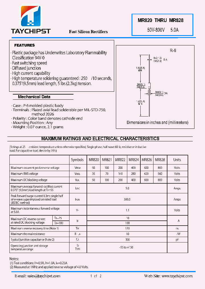 MR820_4642662.PDF Datasheet Download --- IC-ON-LINE