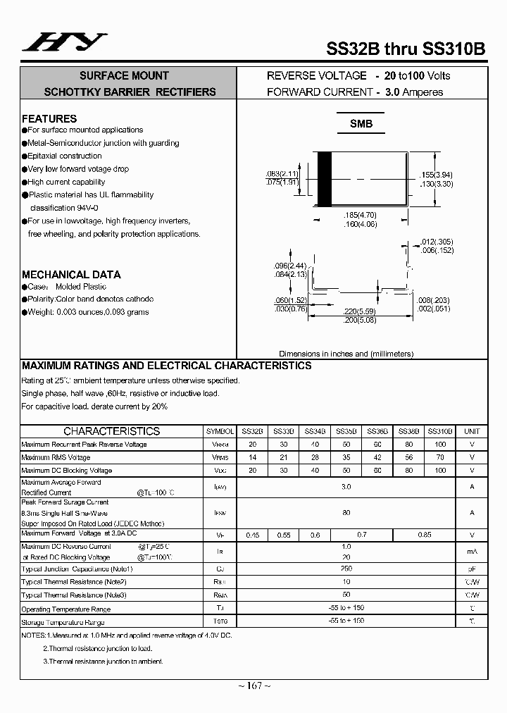 SS34B_4669694.PDF Datasheet Download --- IC-ON-LINE