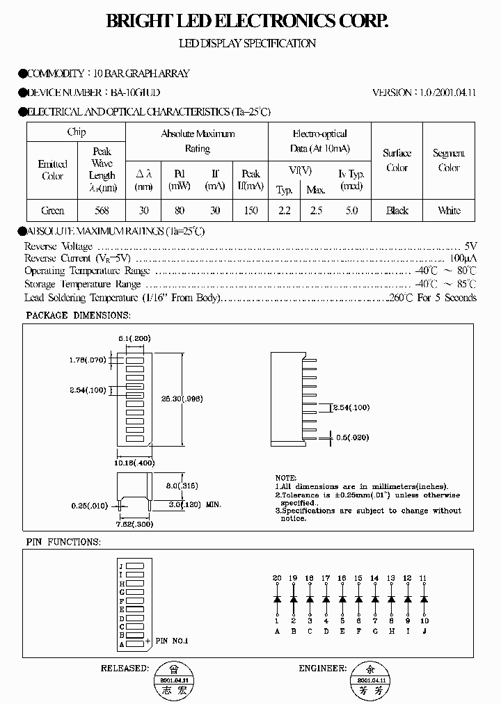 BA-10G1UD_4769085.PDF Datasheet Download --- IC-ON-LINE