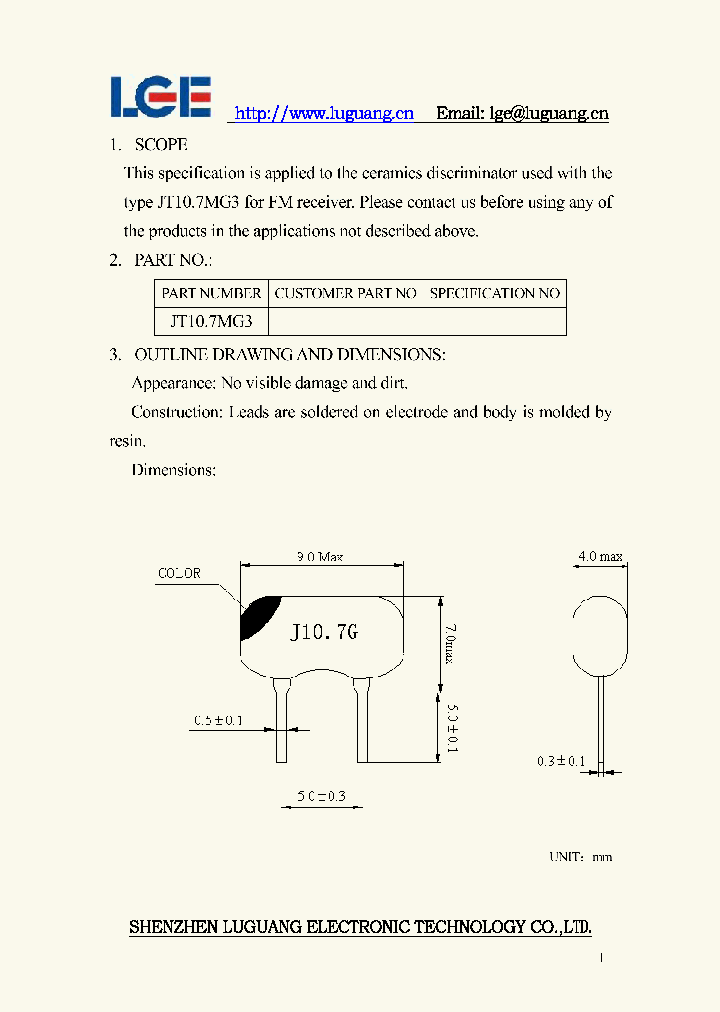 JT107MG3_4801769.PDF Datasheet Download --- IC-ON-LINE