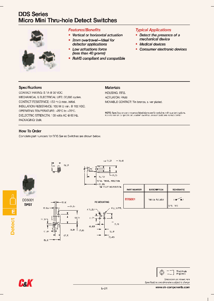 DDS001_4867589.PDF Datasheet Download --- IC-ON-LINE