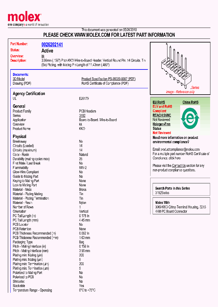 26-20-2141_4936190.PDF Datasheet Download --- IC-ON-LINE