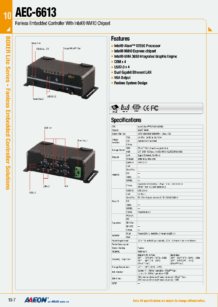 TF-AEC-6613-A2-1010_4964471.PDF Datasheet Download --- IC-ON-LINE