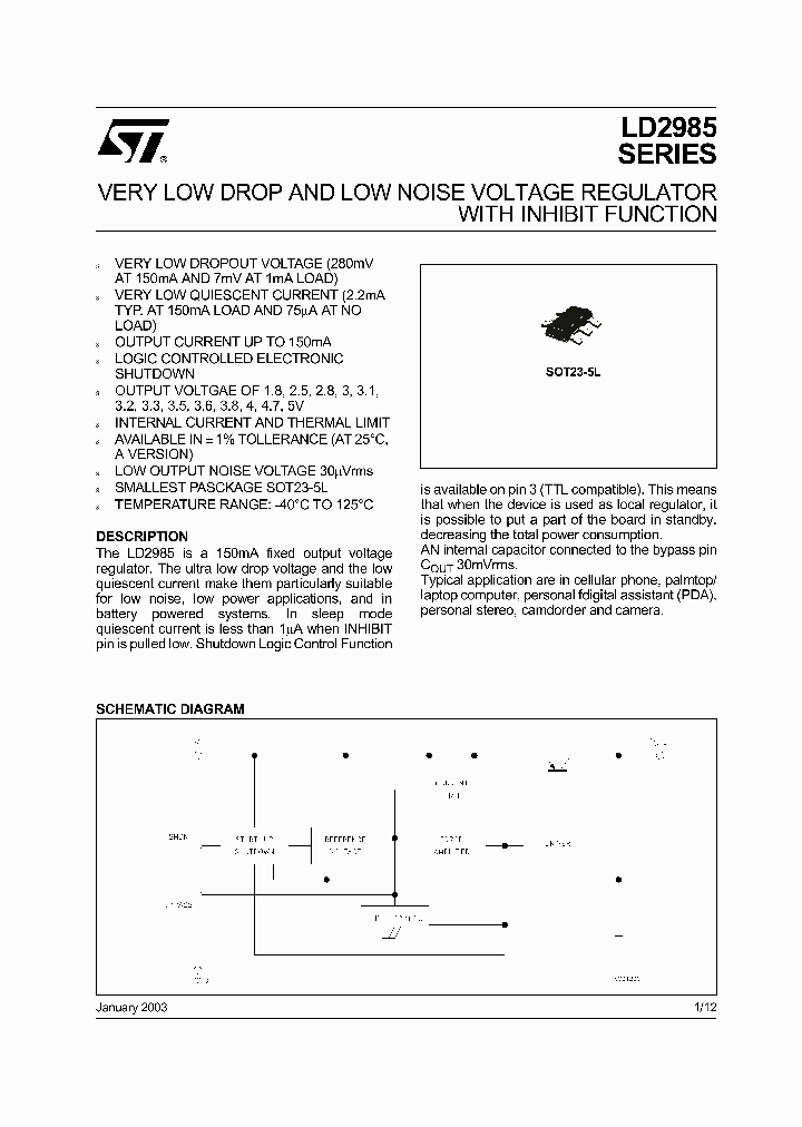 LD2985AM47R_5084016.PDF Datasheet Download --- IC-ON-LINE