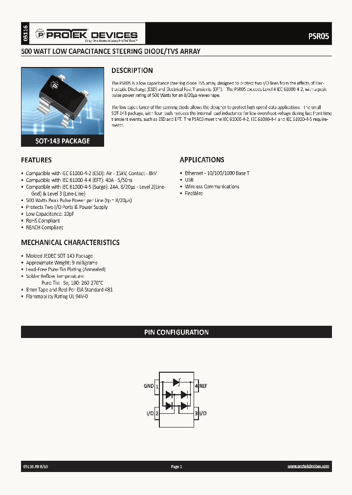 PSR05_5090686.PDF Datasheet Download --- IC-ON-LINE