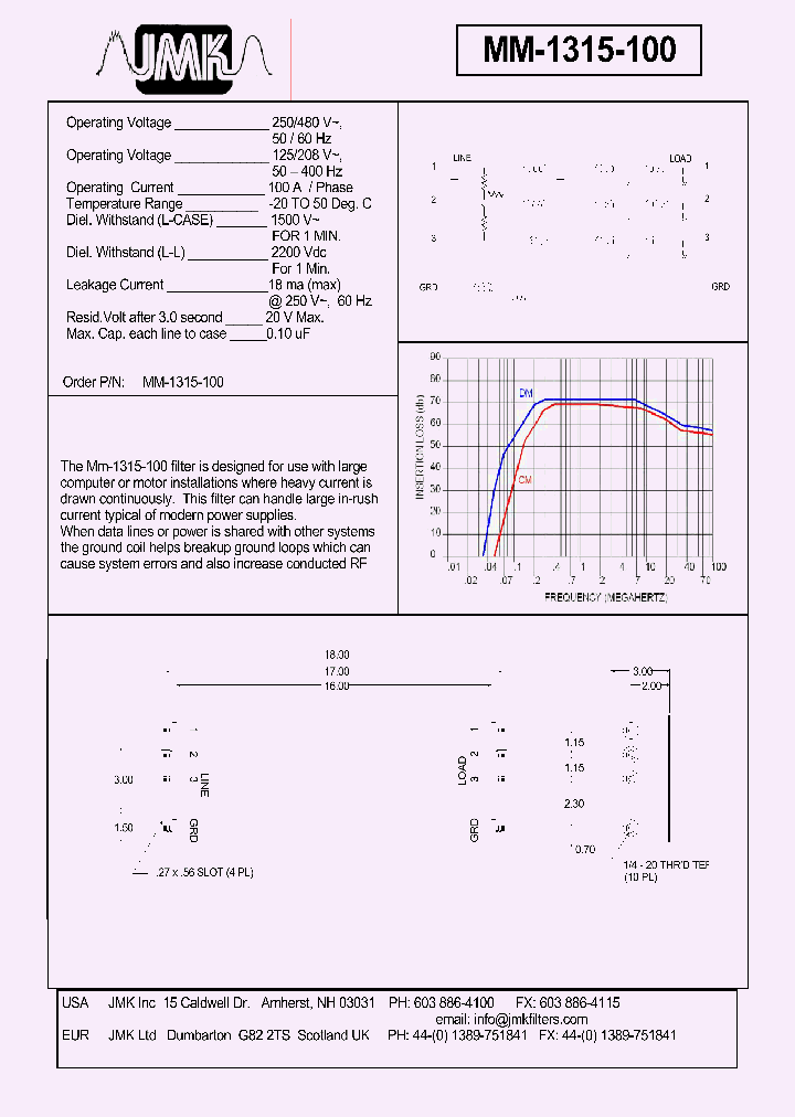 MM-1315-100_5114215.PDF Datasheet Download --- IC-ON-LINE
