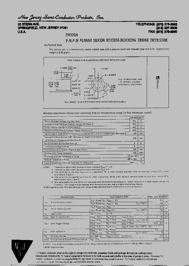 2N3004_5325860.PDF Datasheet Download --- IC-ON-LINE