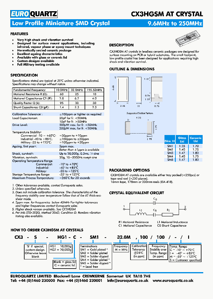 CX3HGSMAT_5402046.PDF Datasheet Download --- IC-ON-LINE