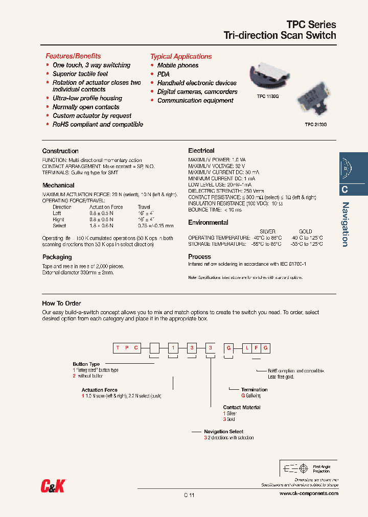 TPC_5572575.PDF Datasheet Download --- IC-ON-LINE