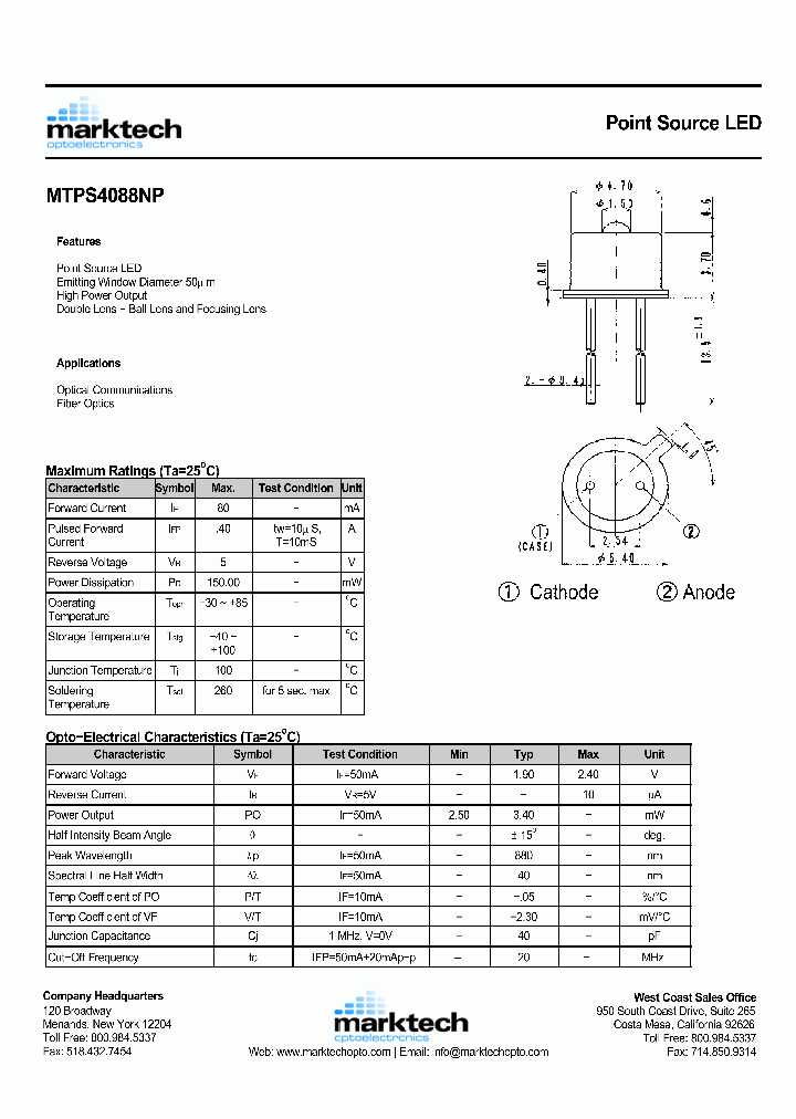 MTPS4088NP_5748522.PDF Datasheet Download --- IC-ON-LINE