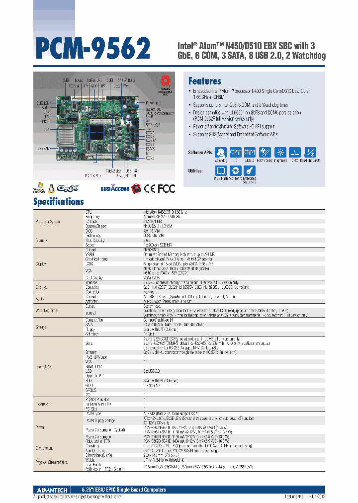 PCM-956212_5773045.PDF Datasheet Download --- IC-ON-LINE
