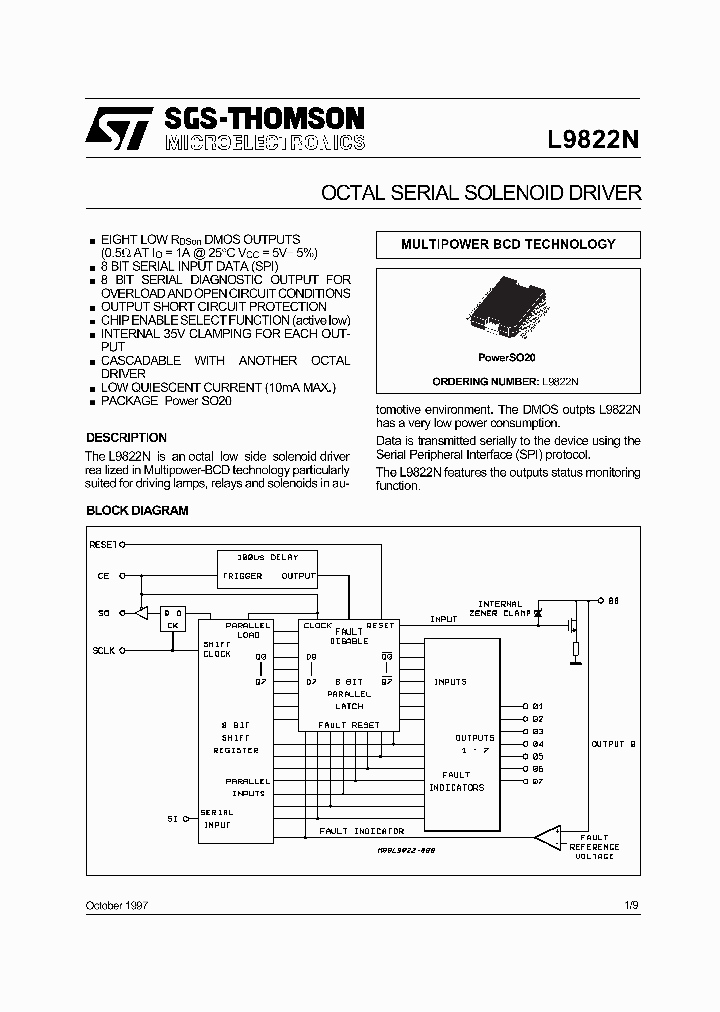 L9822N_5881019.PDF Datasheet Download --- IC-ON-LINE