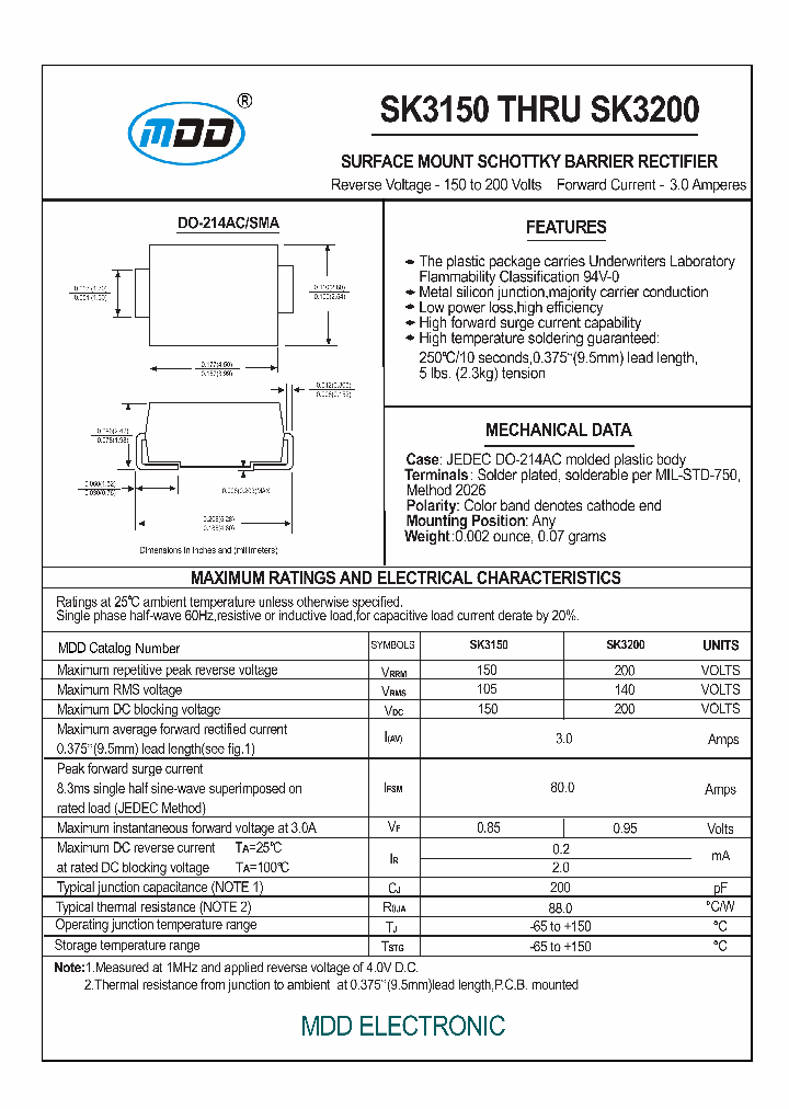 SK3200_6097281.PDF Datasheet Download --- IC-ON-LINE