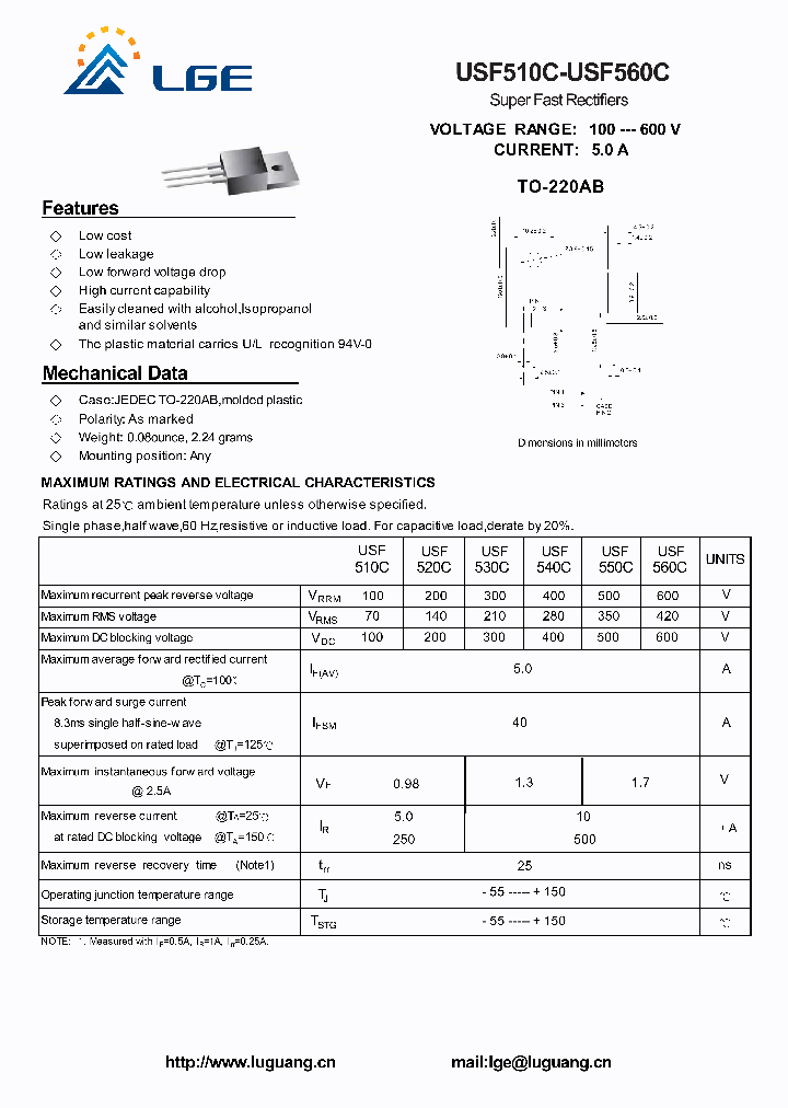 USF550C_6205071.PDF Datasheet Download --- IC-ON-LINE