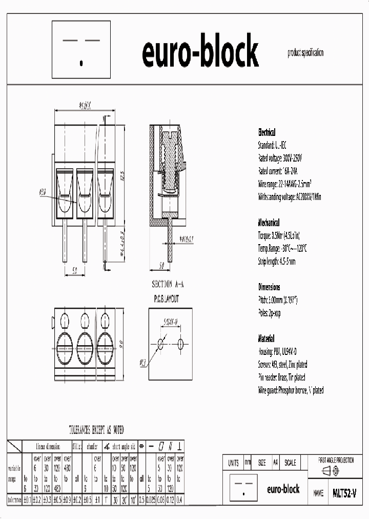 MLT52-V_6285044.PDF Datasheet Download --- IC-ON-LINE