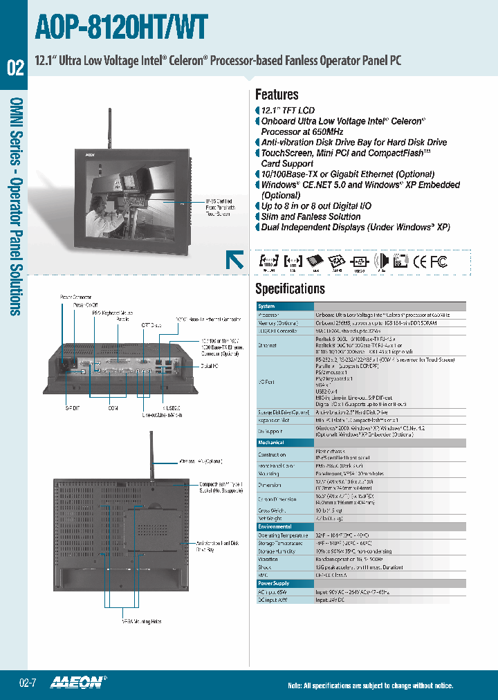 TF-AOP-8120HT-A1_6290546.PDF Datasheet Download --- IC-ON-LINE