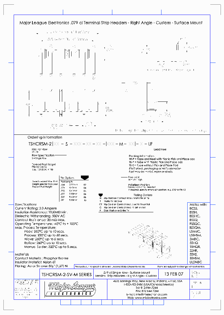 TSHCRSM-2-SM_6297526.PDF Datasheet Download --- IC-ON-LINE