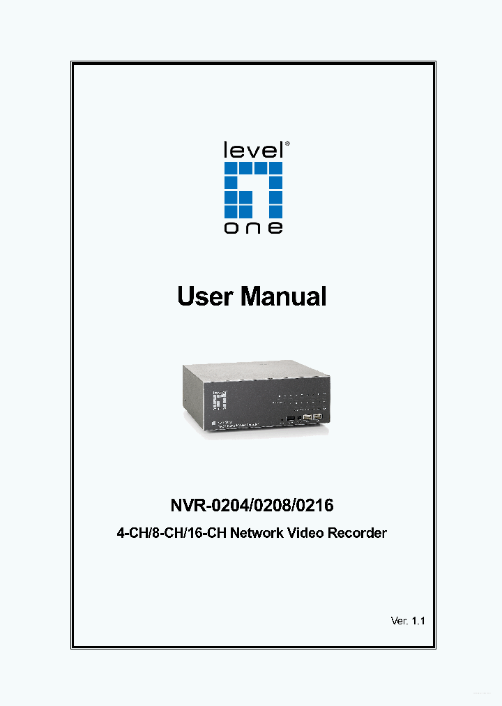 NVR-0204_6375896.PDF Datasheet Download --- IC-ON-LINE