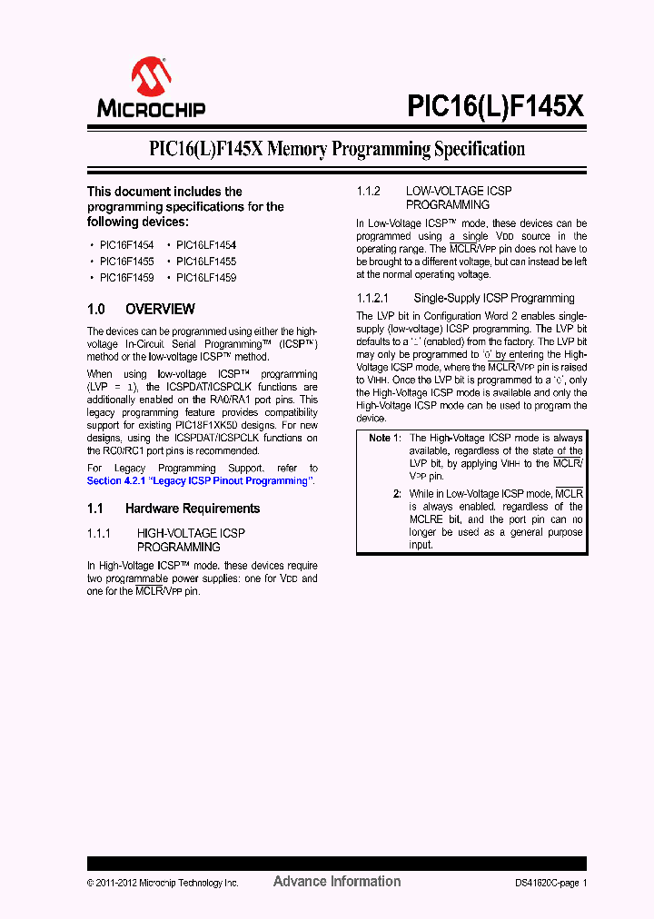 PIC16F1455_6409671.PDF Datasheet Download --- IC-ON-LINE